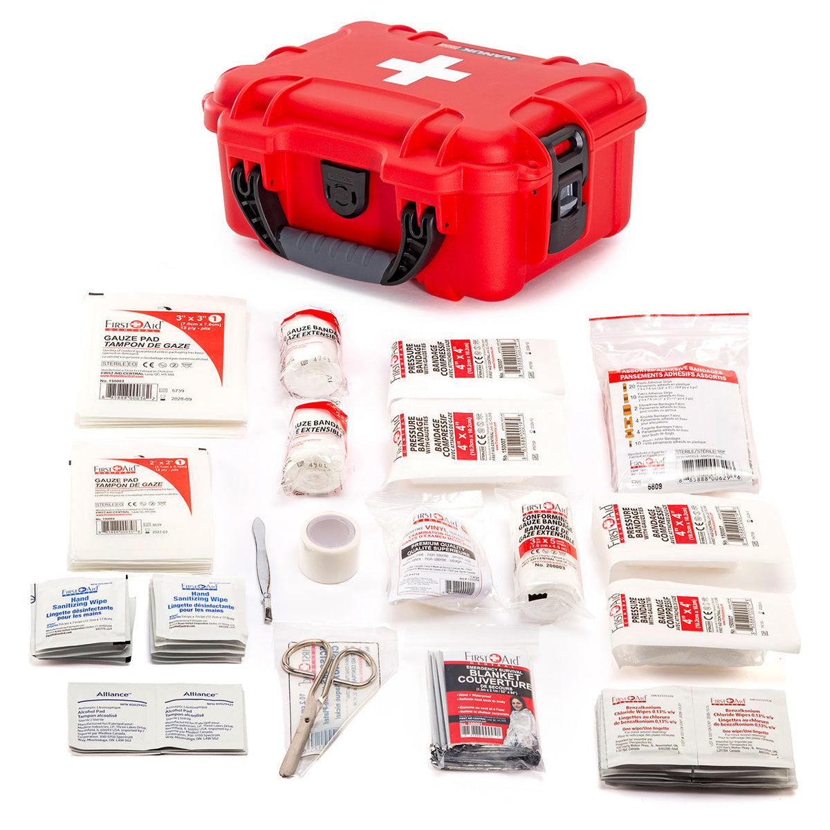 NANUK 904 First Aid Kit With Medical Supplies